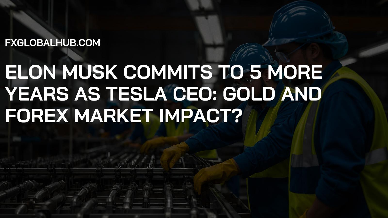 FXGlobalHub | Elon Musk Commits to 5 More Years as Tesla CEO: Gold and ...